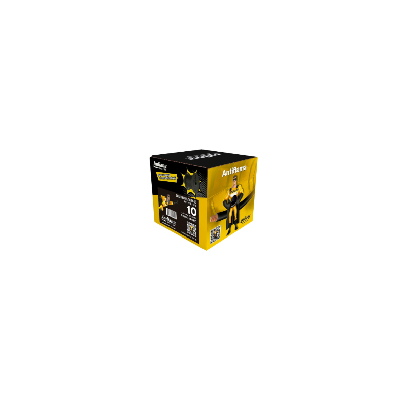 Cable Indiana THHW-LS 10 Negro 100 Metros